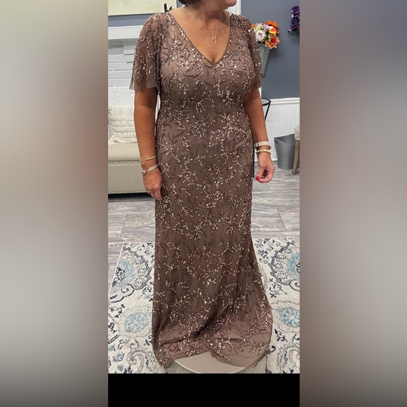 Cameron Blake | Dresses | Mother Of The Bride Dress Bronze Color Size ...